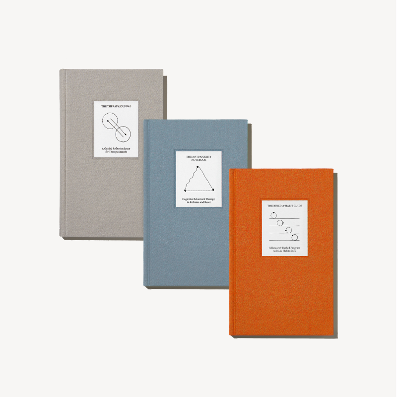 Therapy Notebooks: Mental health tools for your everyday needs